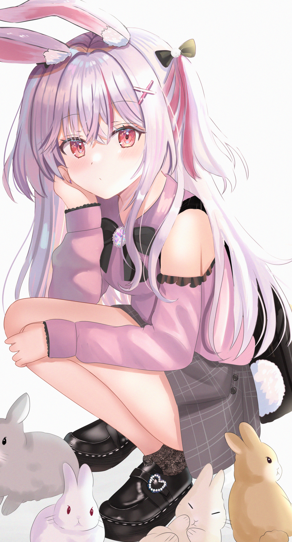 niboshi (nibosisuzu) animal ears bunny ears tail | #990848 | yande.re